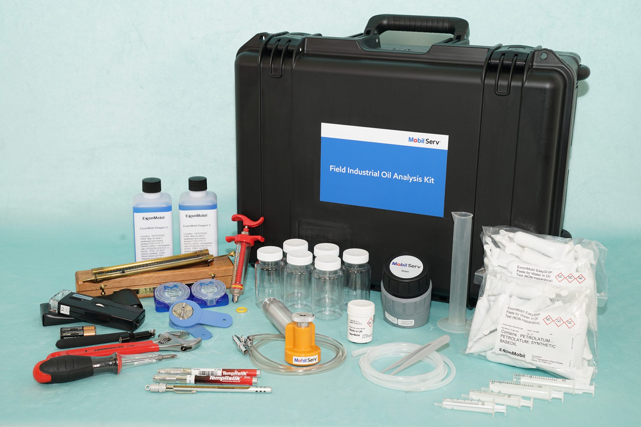 MOBIL SERV FIELD INDUSTRIAL OIL ANALYSIS KIT - DSI-LTD