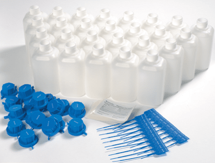 Parker Kittiwake 750ml HDPE Sample Bottles with Numbered Shouldered ...